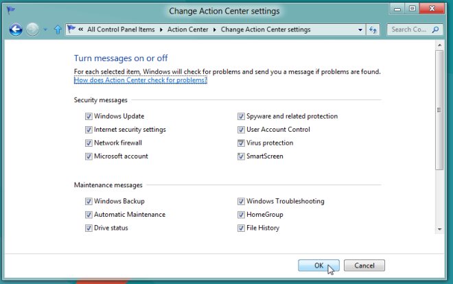 Disable Annoying Security Messages In Windows 7 Disable Annoying Security Messages In Windows 7