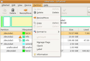 Use Gparted To Manage Your Disk Partitions In Ubuntu Linux