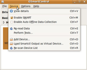GSmartControl Ubuntu