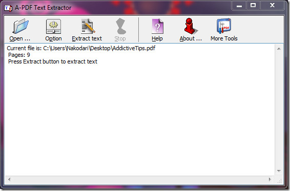 Extract Text From Protected PDF Documents