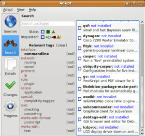 Adept Manager - A Graphical User Interface For Managing Packages In ...