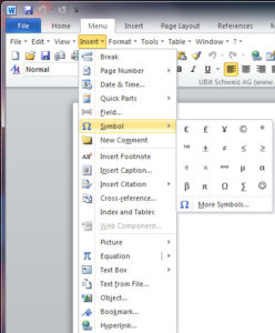 Classic Menu And Toolbars In Office 2010