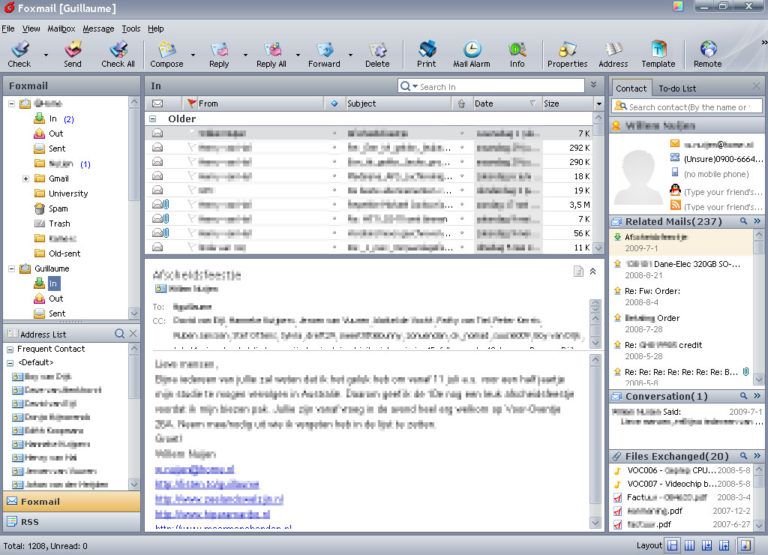 Foxmail - A Full-Featured Email Client & RSS Reader