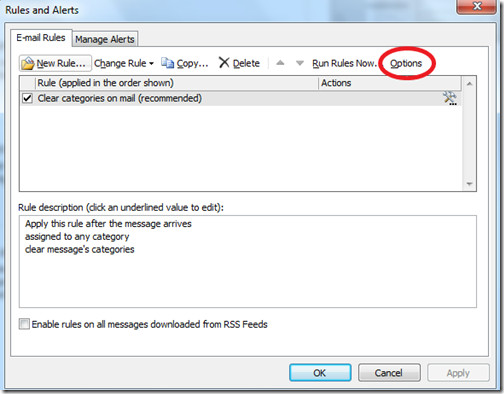 Outlook 2010: Backup/Export Email Rules Outlook 2010: Backup/Export Email Rules