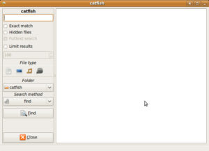 Search In Ubuntu Linux With Catfish