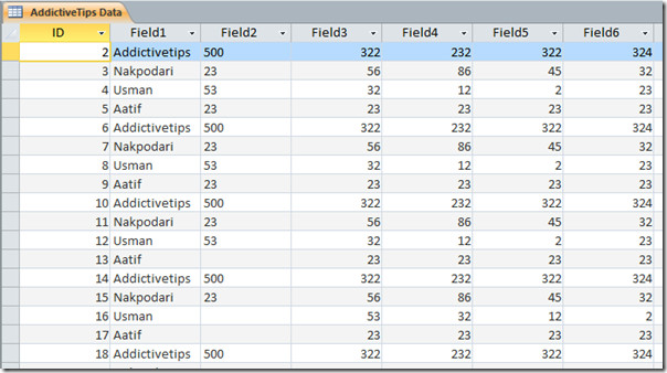 Import Text File In Access 2010