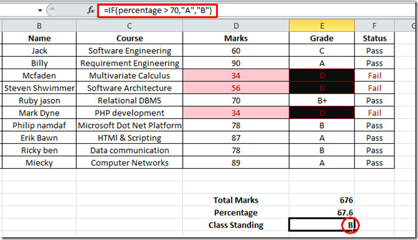 Excel 2010 Name Range