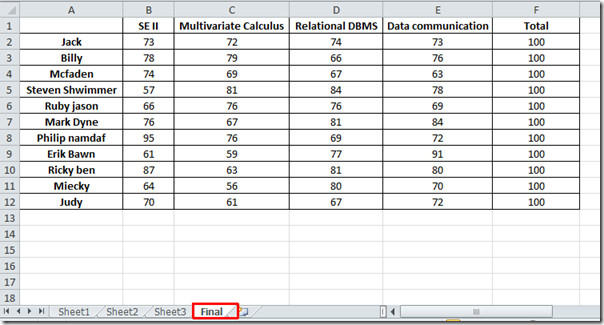 Excel 2010 Merge Spreadsheets Using Consolidate Data