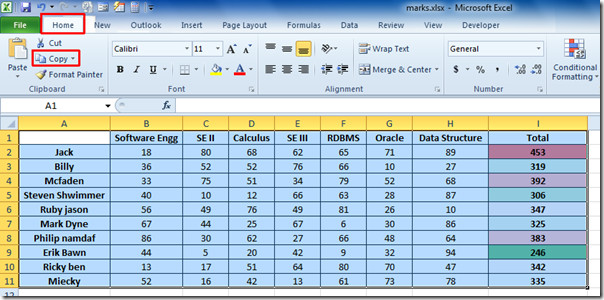 Copy Excel 2010 Spreadsheet Data As Linked Picture Paste Special 