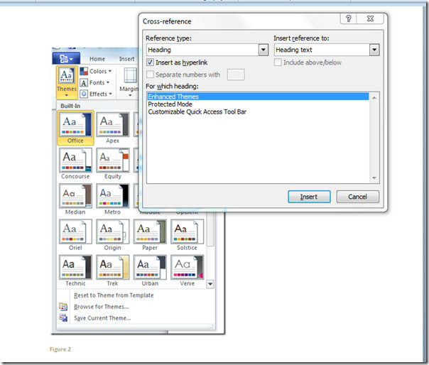 Conversie De ert Am nv at Cross Reference In Word 2010 Resort Fraud 