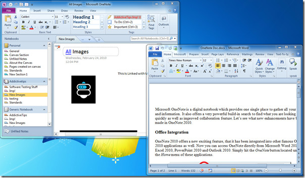 Linking Make Word 2010 And OneNote 2010 Work Together