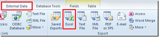 How To Export Access Table To Excel Using Vba 2016 Youtube Riset