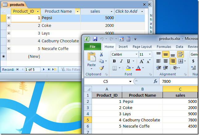 Access 2010 Export Database Table To Excel 2010