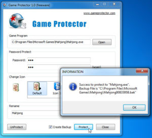 Password Protect Games And Applications In Windows 7