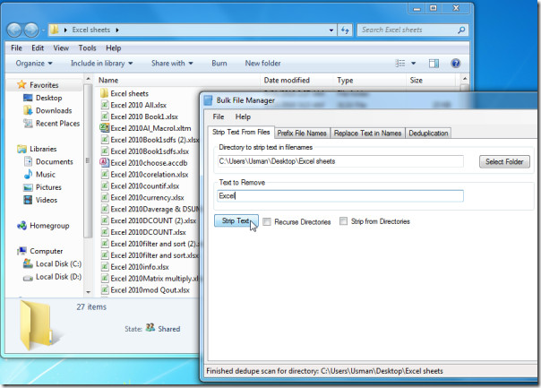 Strip Replace Deduplicate Prefix File Names Bulk File Manager
