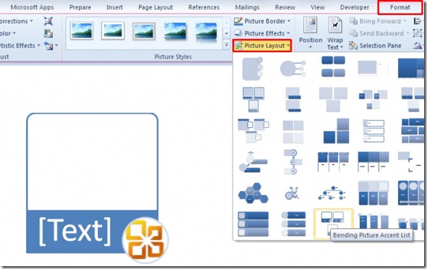 Change Image Layout In Word 2010