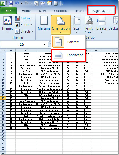 Change Orientation Of Excel 2010 Spreadsheet change-orientation-of-excel-2010-spreadsheet