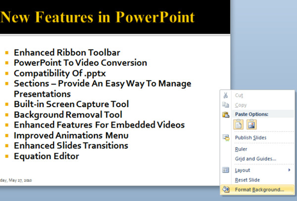 PowerPoint 2010 Quickly Change Color Of All Slides