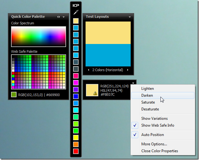 Extract, Pick Colors And Copy Color Codes With Instant Color Picker