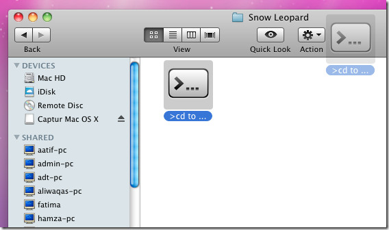 Cdto Opens Current Finder Location In Mac Terminal