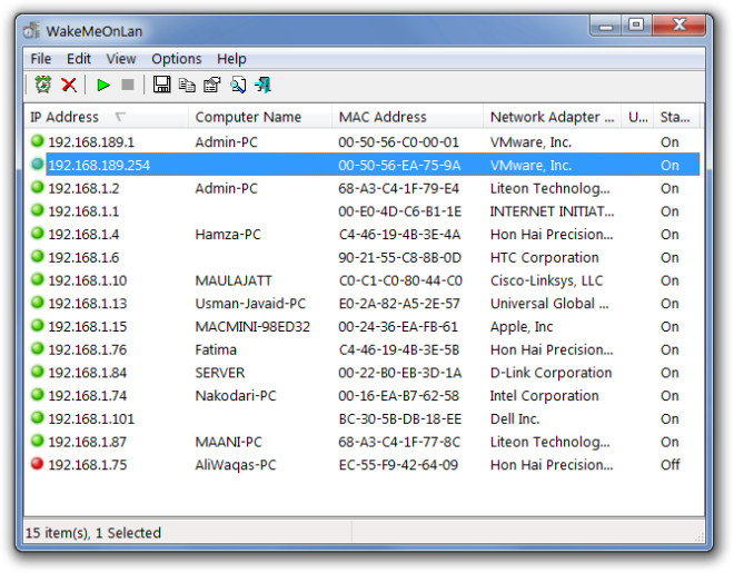 Wake Up Computers Remotely On A Network With WakeMeOnLAN Wake Up Computers Remotely On A Network With WakeMeOnLAN