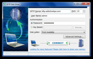 Map Your SFTP Server As Local Drive With SFTP Net Drive