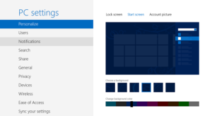 How To Change Windows 8 Metro Start Screen Background Colors