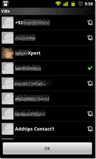 Vibe Set Custom Vibration Patterns For Specific Contacts On Android 4297