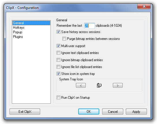 Clipx Copy Paste And Manage Multiple Clipboard Entries Using Hotkeys
