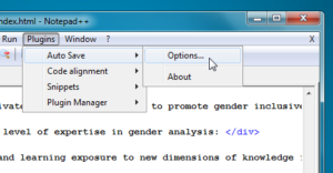 Bring Auto Save Feature To Notepad++ With AutoSave [Plugin]