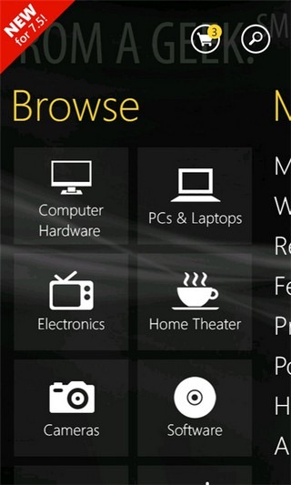Official Newegg App For WP7: Get Exclusive Deals, Place & Track Orders