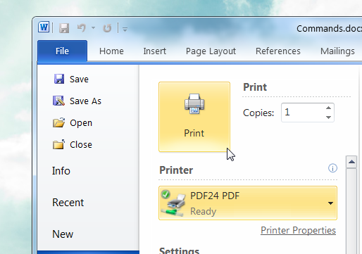 PDF24 Create PDF Documents Take Screenshots In PDF Format