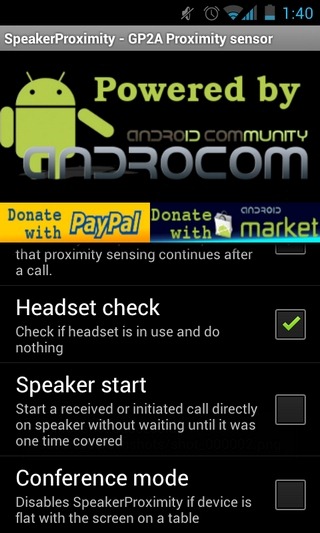 Switch Calls Between Earpiece And Speaker Via Proximity Sensor Android