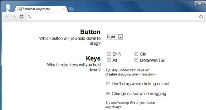 Scrollbar Anywhere Click And Drag Anywhere To Scroll A Webpage Chrome 6664