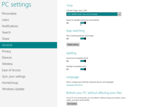 Windows 8 PC Settings [Complete Guide]