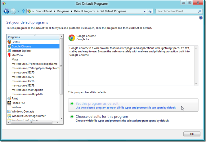 Set Default Browser In Windows 8 For Links A Step By Step Guide
