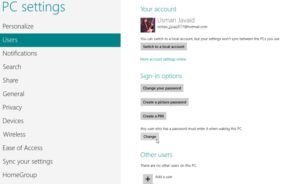 Windows 8 PC Settings [Complete Guide]