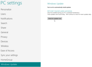 Windows 8 PC Settings [Complete Guide]