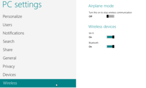 Windows 8 PC Settings [Complete Guide]