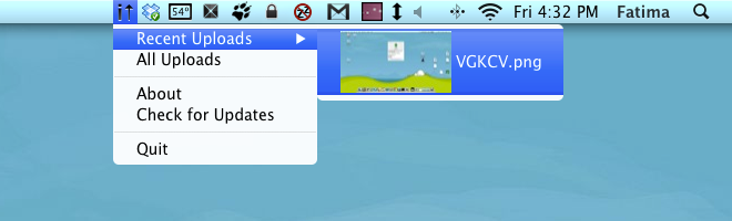 Imgup Upload Any Image Or Screenshot To Imgur From Menu Bar Mac 