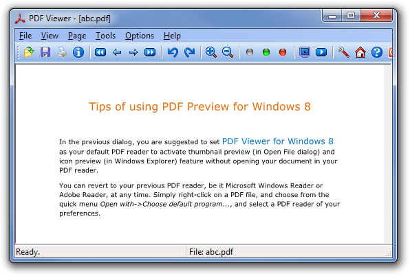 Preview PDFs In Windows Explorer Without Changing Default PDF Viewer Preview PDFs In Windows Explorer Without Changing Default PDF Viewer