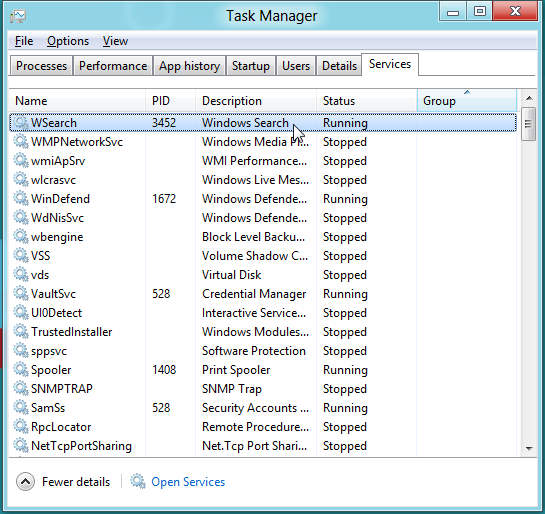 How To Permanently Disable Search Indexing In Windows 8 How To Permanently Disable Search Indexing In Windows 8