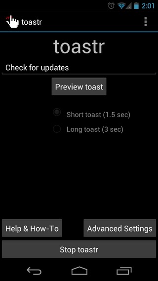Toastr Get Custom Toast Notifications On Screen Unlock Android