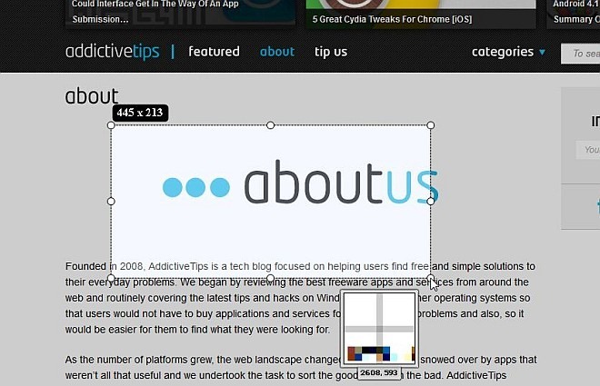 Screenshot Capture Tool With A Color Picker Ruler Magnifier More