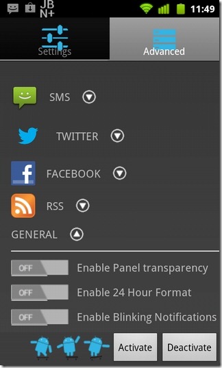 Android Jelly Bean App Icons