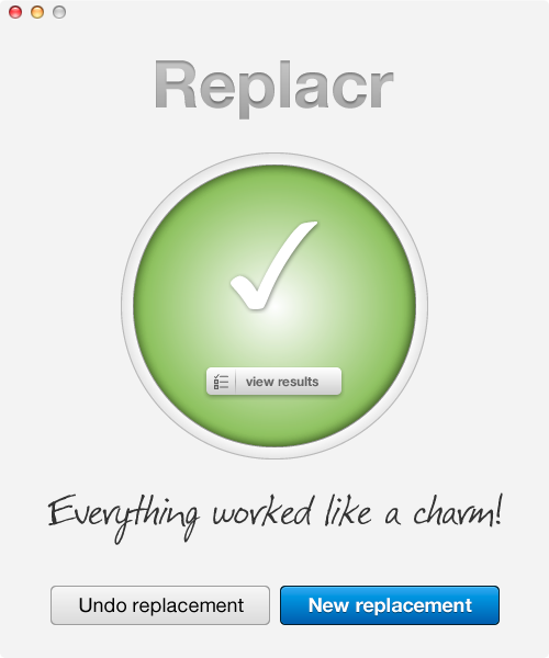 Batch Find & Replace Text In TXT And RTF Files With Replacr For OS X Batch Find & Replace Text In TXT And RTF Files With Replacr For OS X