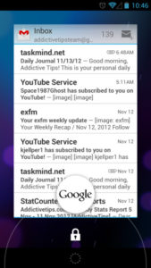 A Closer Look At Android 4.2 Jelly Bean Lock Screen With Widgets