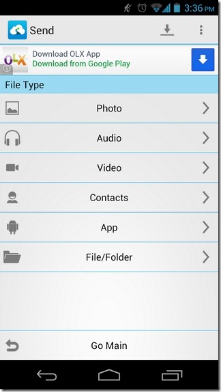 Share Android Apps, Files & Contacts Over Web & WiFi With Send Anywhere Share Android Apps, Files & Contacts Over Web & WiFi With Send Anywhere