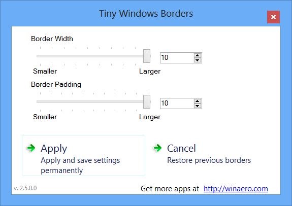 How To Easily Change Window Border Width & Padding Size In Windows 8