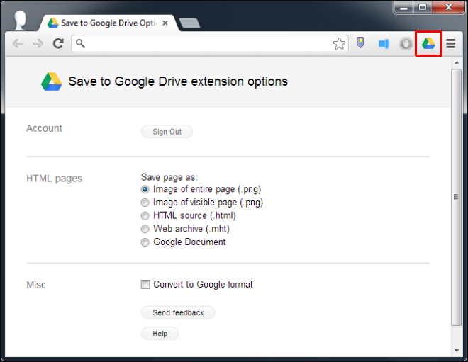 Save Web Pages Images Audio Video To Google Drive Chrome 